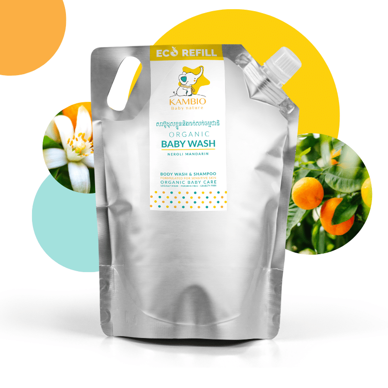 Body & Hair Baby Wash | Refill (1L) • Kambio nature